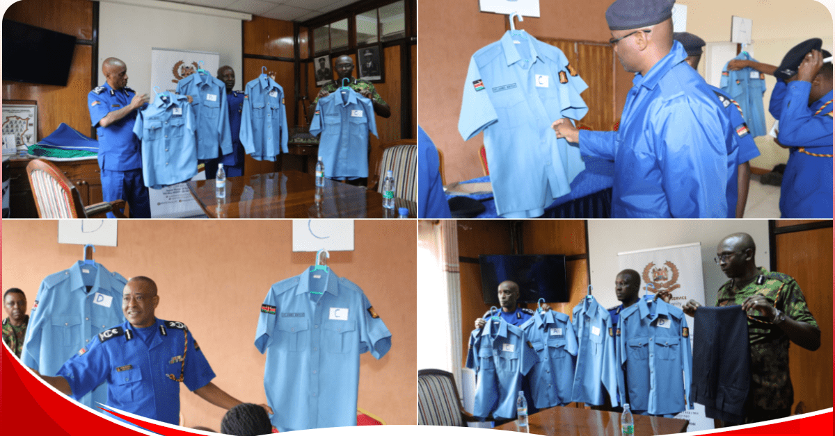 National Police Service invites Kenyans to help pick their new uniform ...