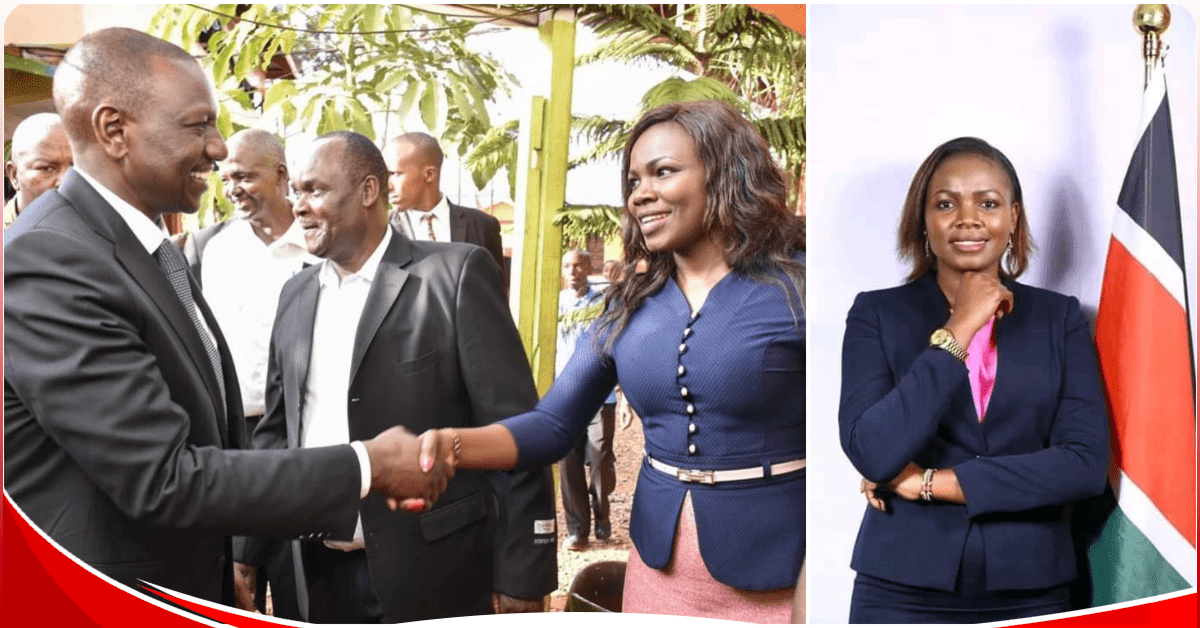 NCIC commissioner: Wambui Nyutu narrates how President Ruto helped land ...