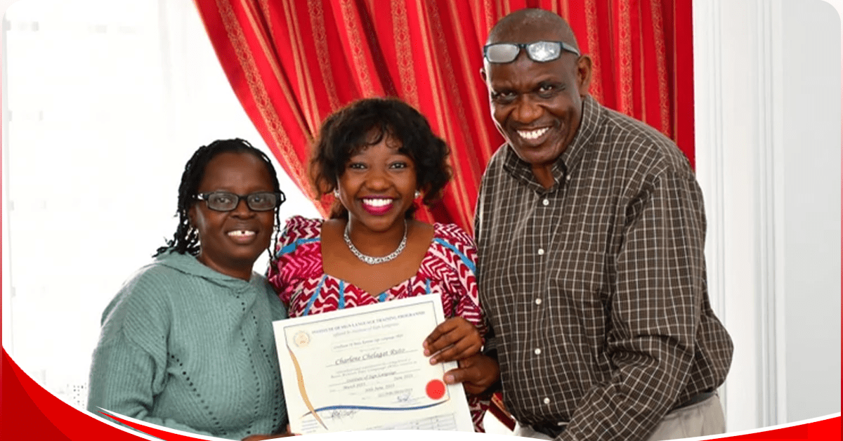 Charlene Ruto celebrates her latest graduation