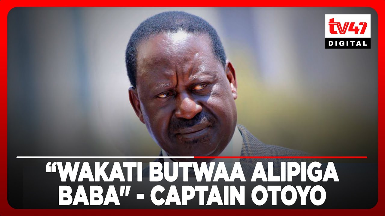 "Wacha nikwambie wakati butwaa alipiga Baba" - Captain Otoyo with a ...