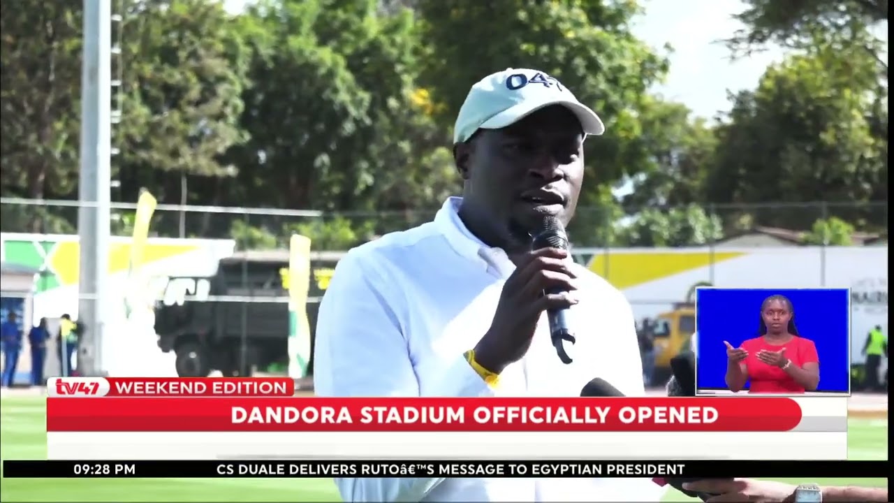 Governor Sakaja unveils new-look Dandora Stadium - TV47 Digital