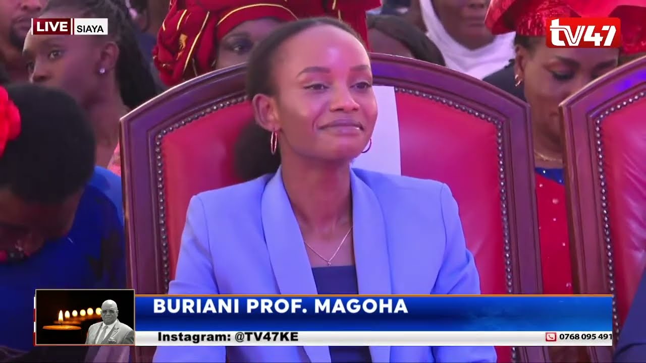 Funeral Service of Prof. George Magoha - TV47 Digital
