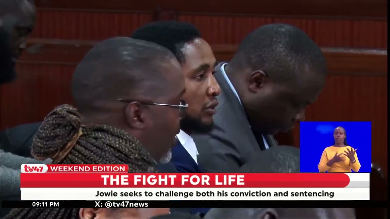 Joseph Jowie Irungu file challenges his conviction by the High Court ...