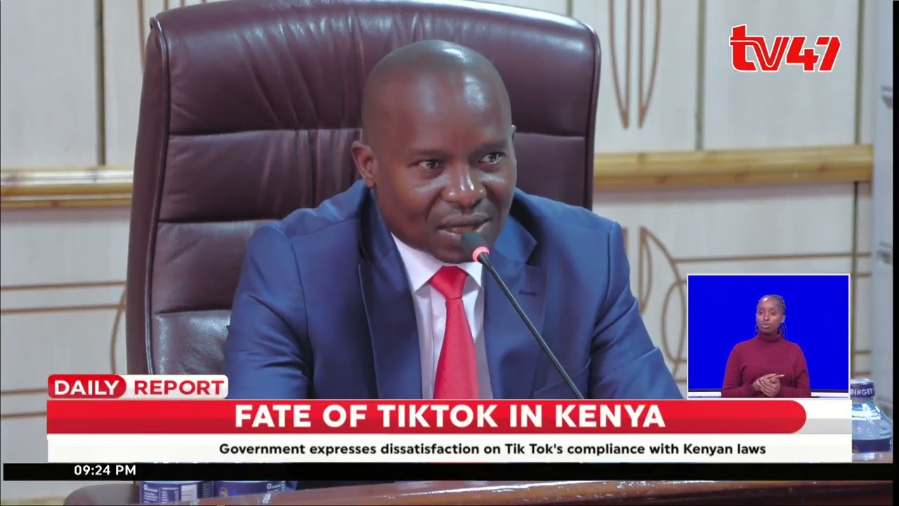 Goverment in talk with TikTok over complaice with Kenyan privacy and ...