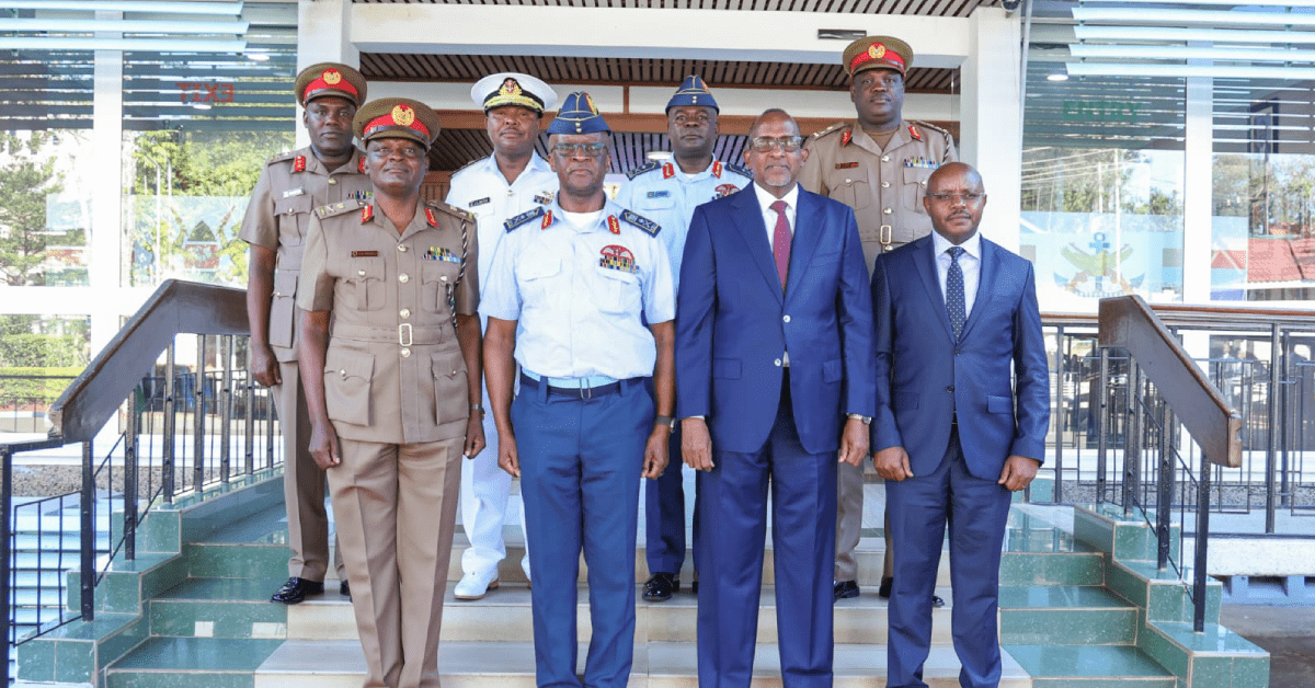 Charles Muriu Kahariri is the new Vice Chief of Defence Forces - TV47 Digital