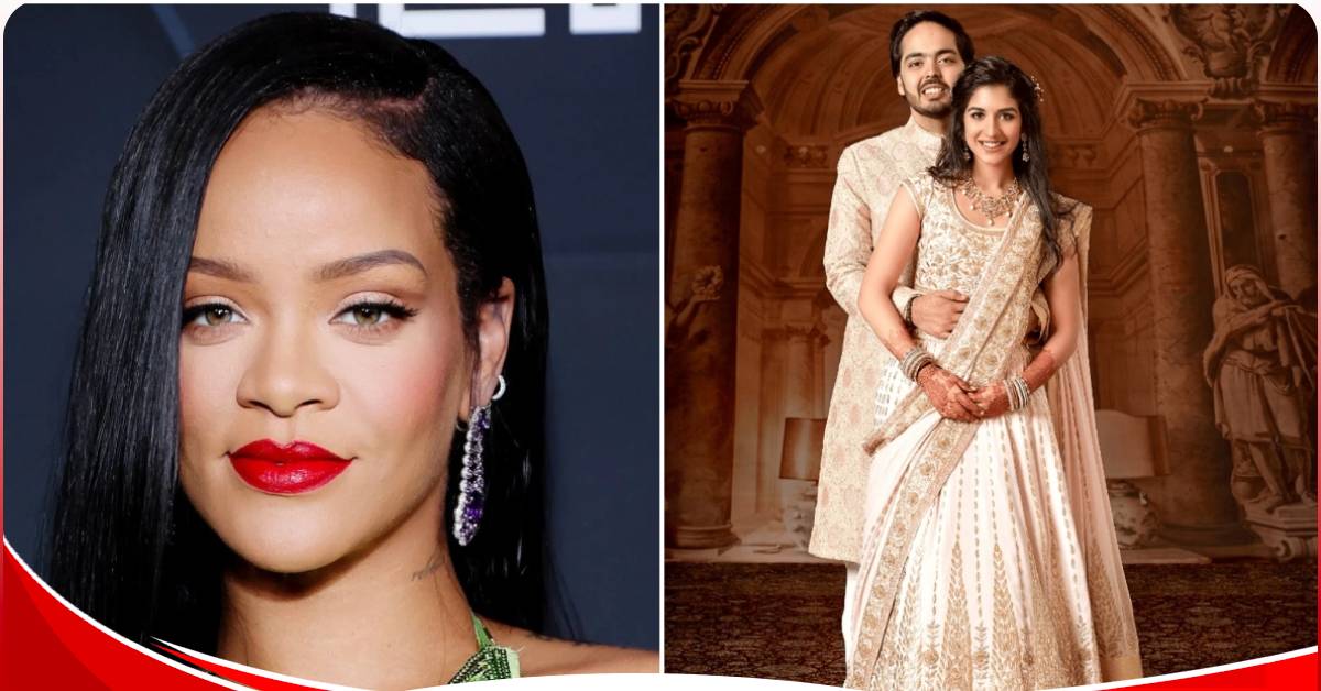 Rihanna paid Sh1.3 billion to perform at lavish pre-wedding of son of ...