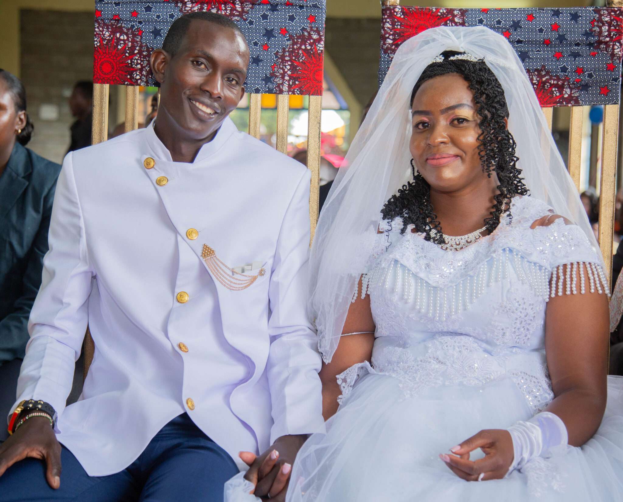 Photos: Dorcas Rigathi attends wedding of reformed addicts