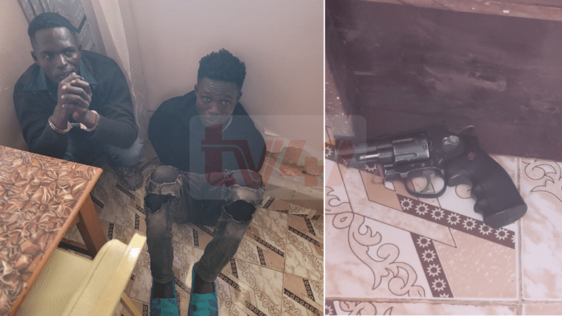 Three men linked to spate of robberies in Eldoret arrested; gun, more ...