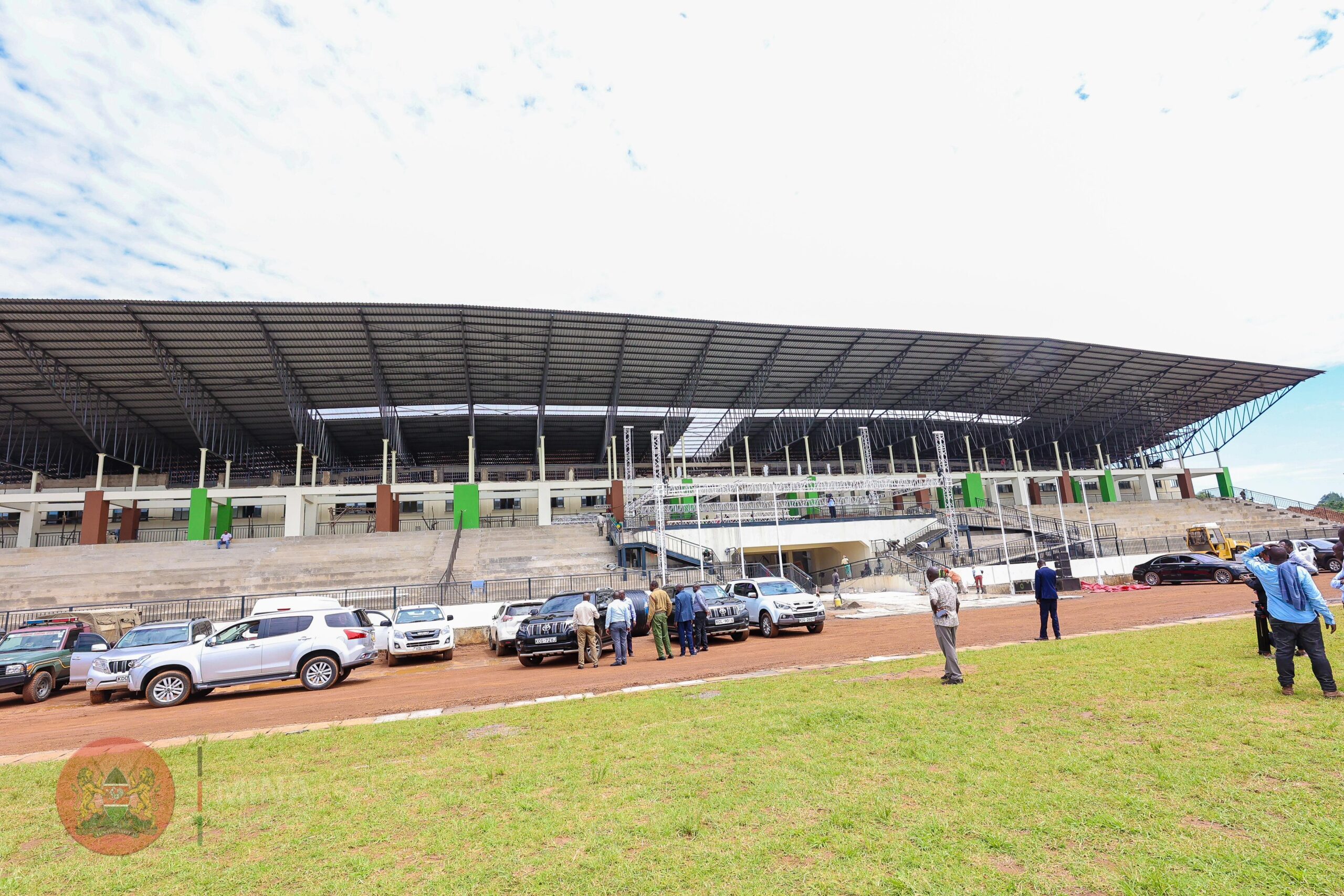 Photos:Masinde Muliro Stadium almost complete for Madaraka Day
