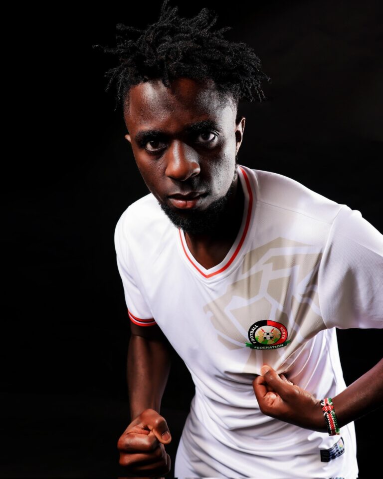 PHOTOS :FKF unveils new official kits for the Harambee Stars - TV47 Digital