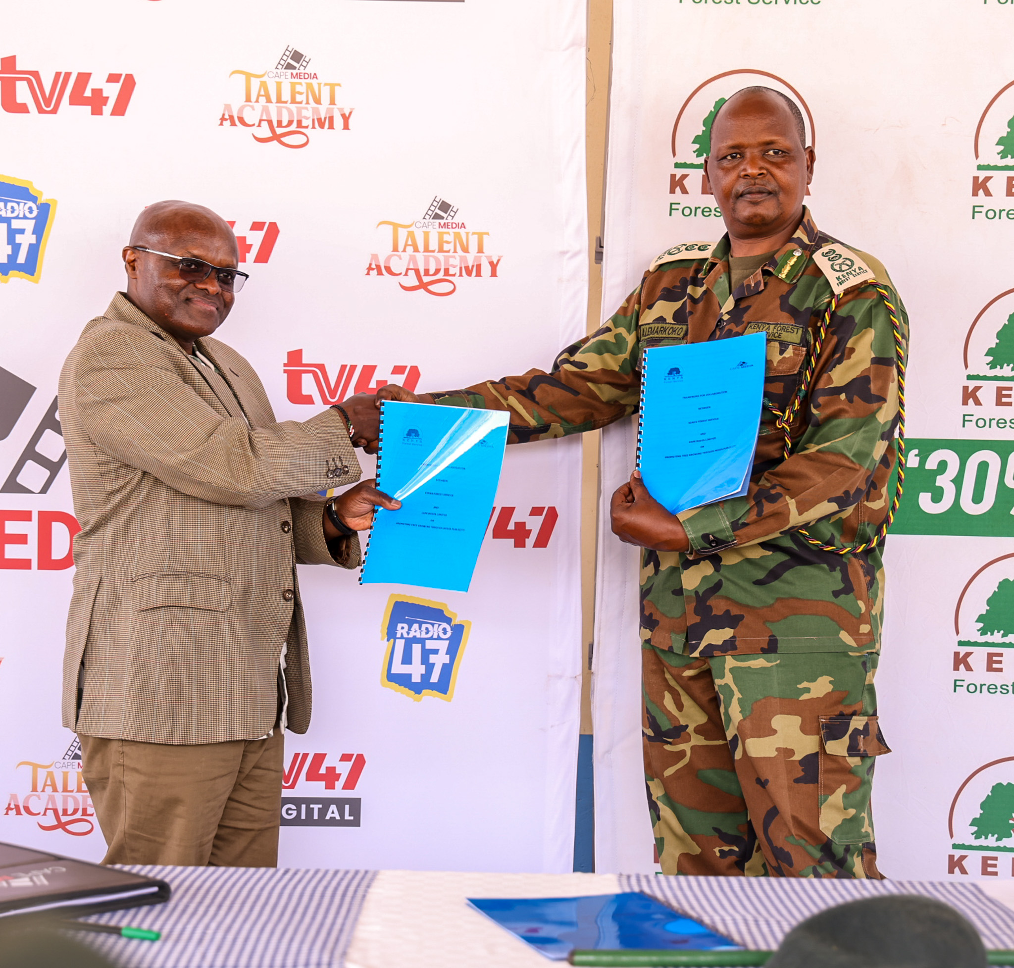 Cape Media, Kenya Forest Service sign environmental conservation and ...