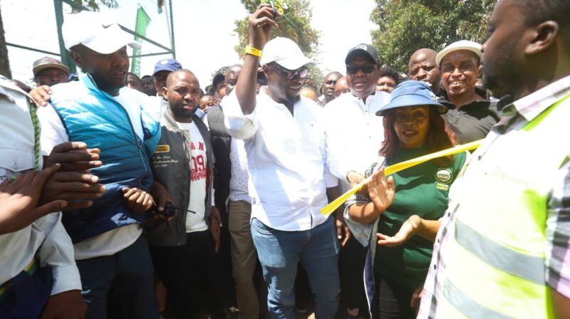 Governor Sakaja's commitment to improving sports facilities in Nairobi