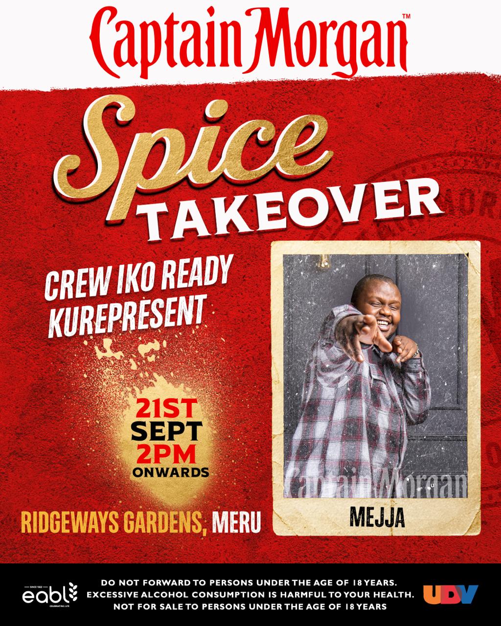 Captain Morgan to stage an epic spice takeover in Meru - TV47 Digital