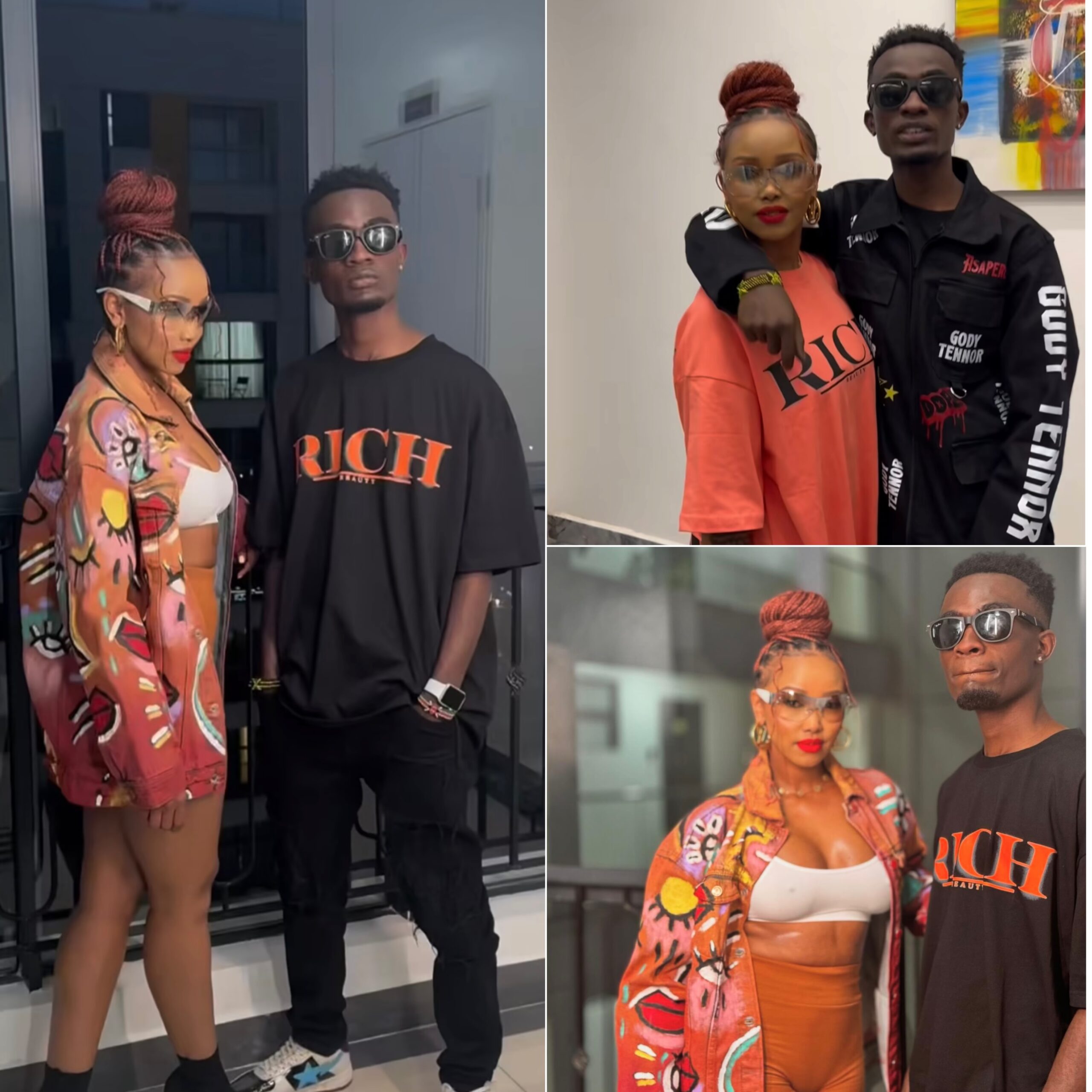 Huddah Monroe stars in Gody Tennor’s new song 'Nimekumark'