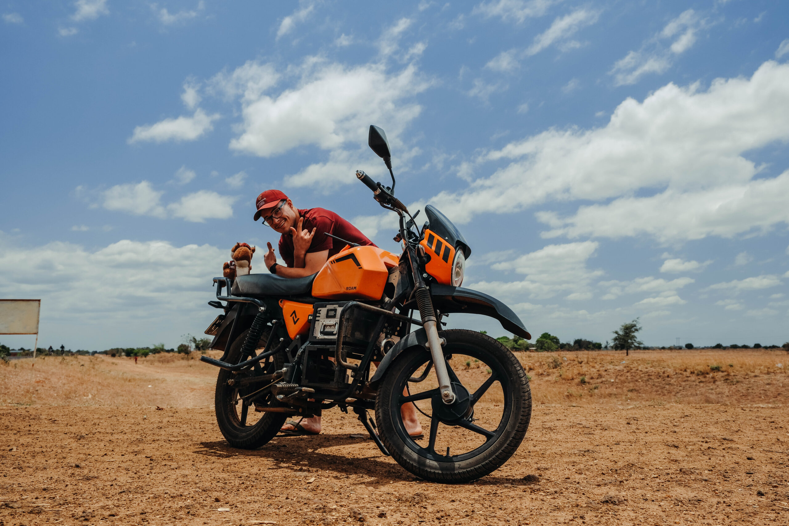 Kenyan-made electric motorcycle completes historic solar-powered ...