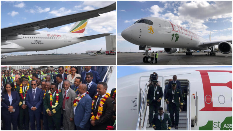 Ethiopian Airlines takes delivery of Africa’s first Airbus A350-1000 ...