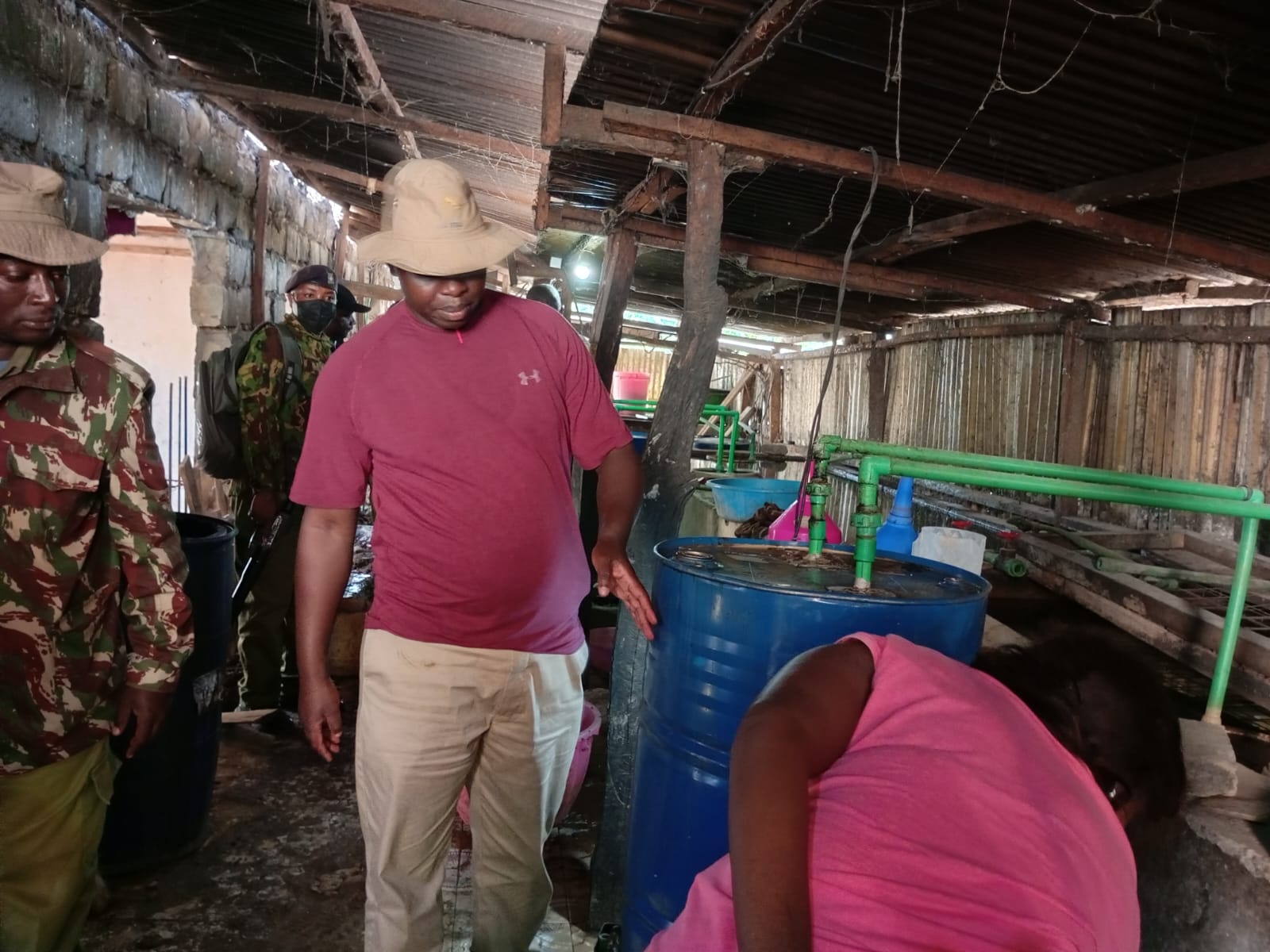 NACADA cracks down on illicit breweries in Meru, seizes more than 200 ...