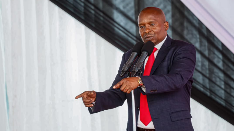 DP Kindiki tells off opposition leaders for inciting Kenyans
