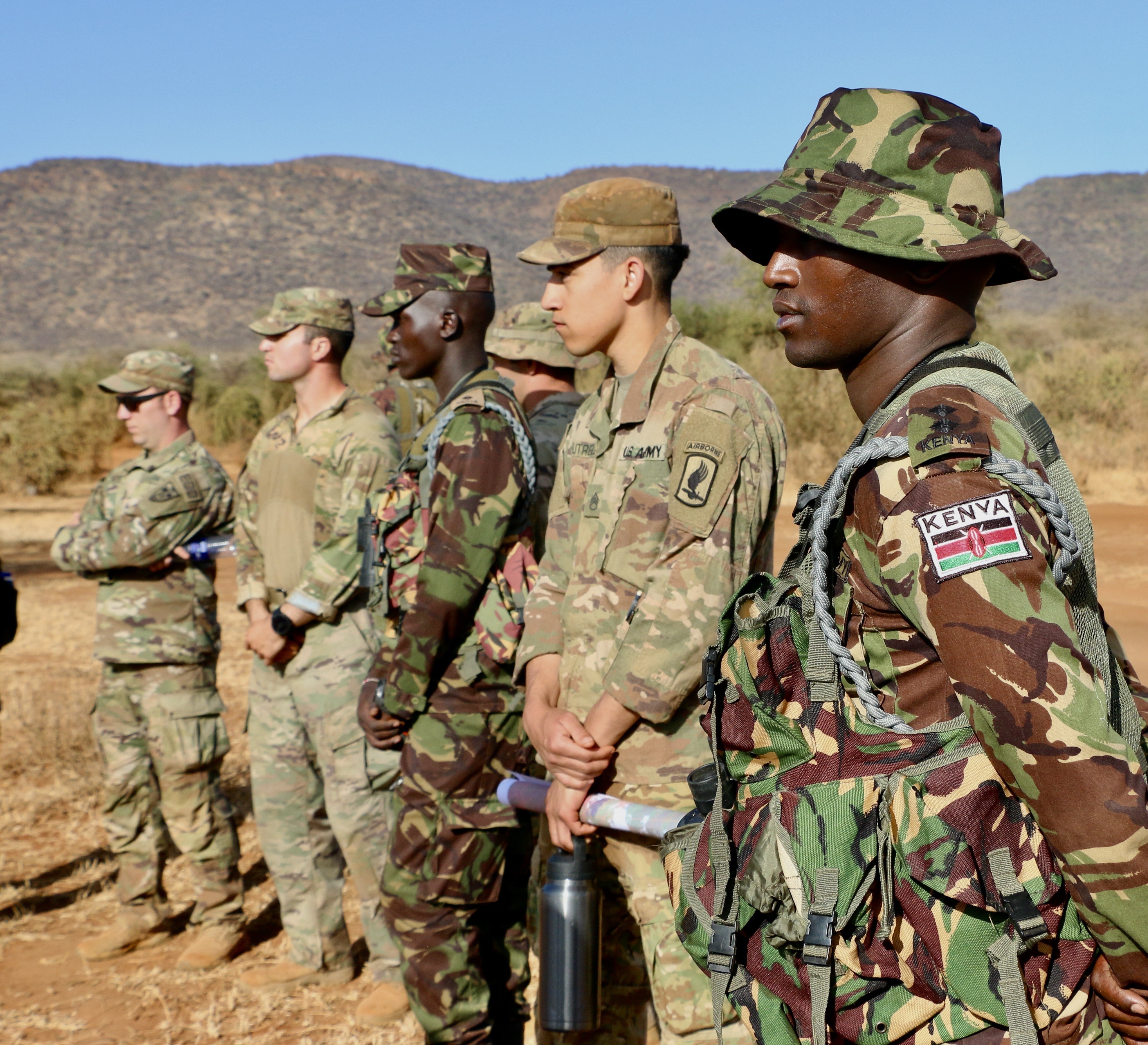 UK and US lead military operations to improve African security and ...