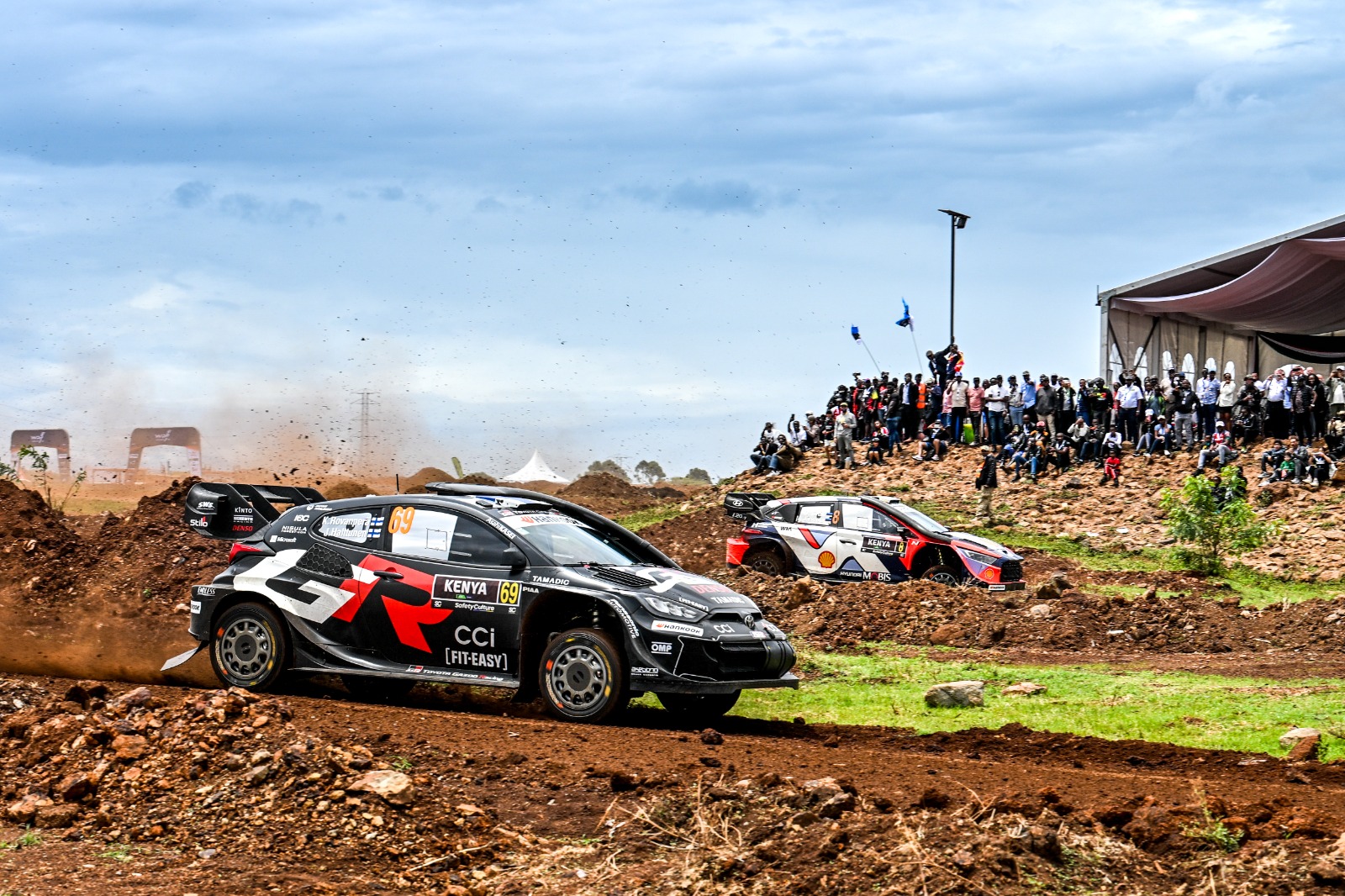 WRC Safari Rally :Welshman Elfyn tops Kasarani Super Special Stage as drivers stage silent ...