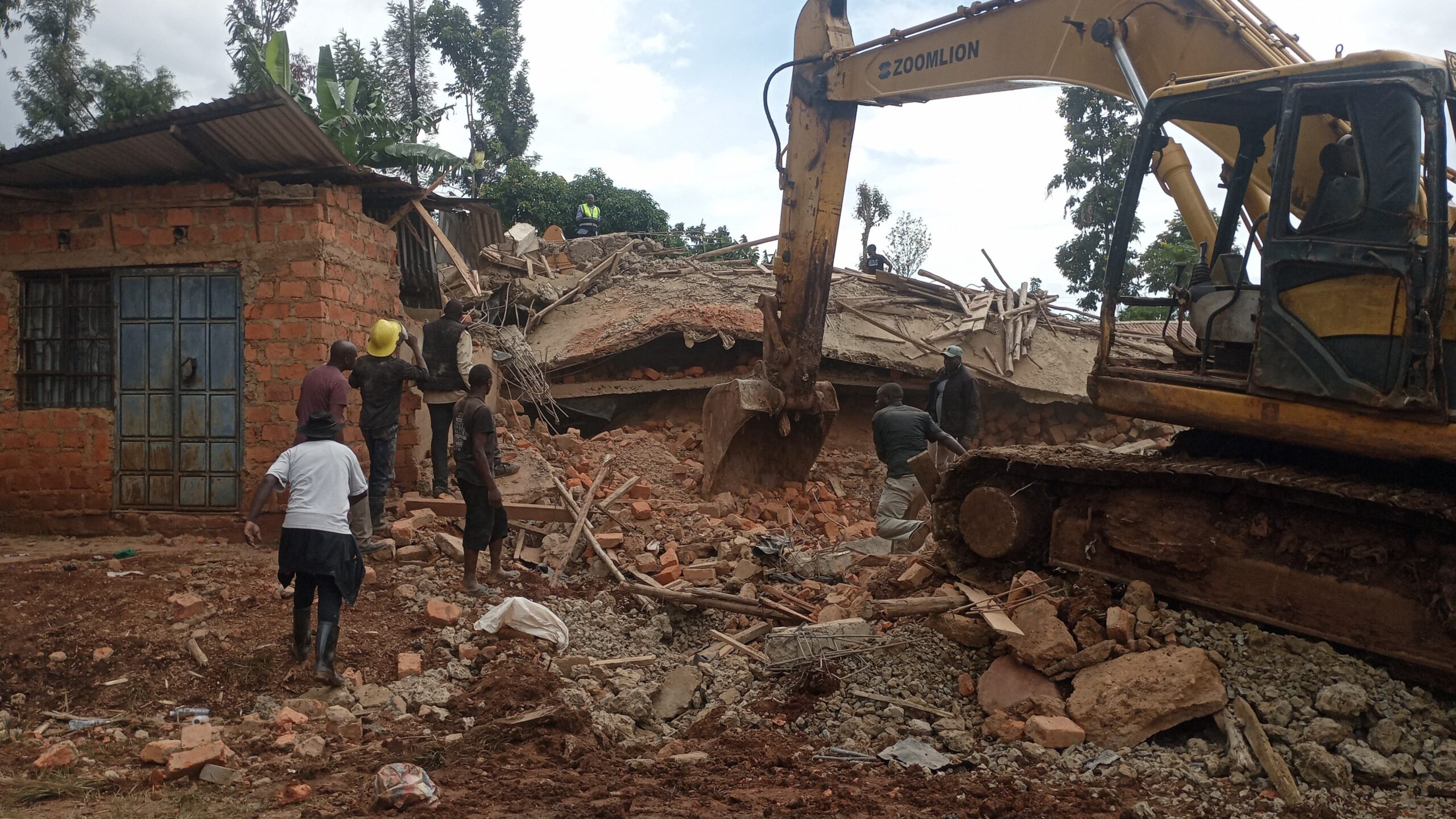 Developing story: Death toll from collapsed building in Kisii raises to 5
