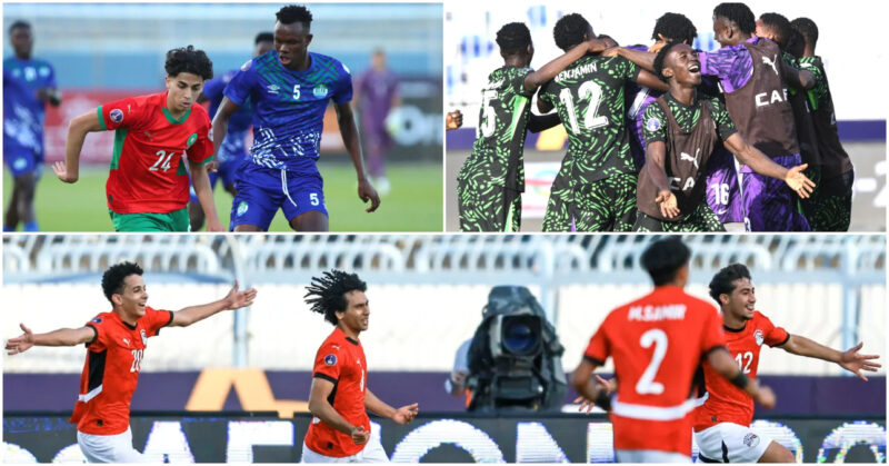 U-20 AFCON Quarter-Finals: Egypt, Morocco, Nigeria, and South Africa ...