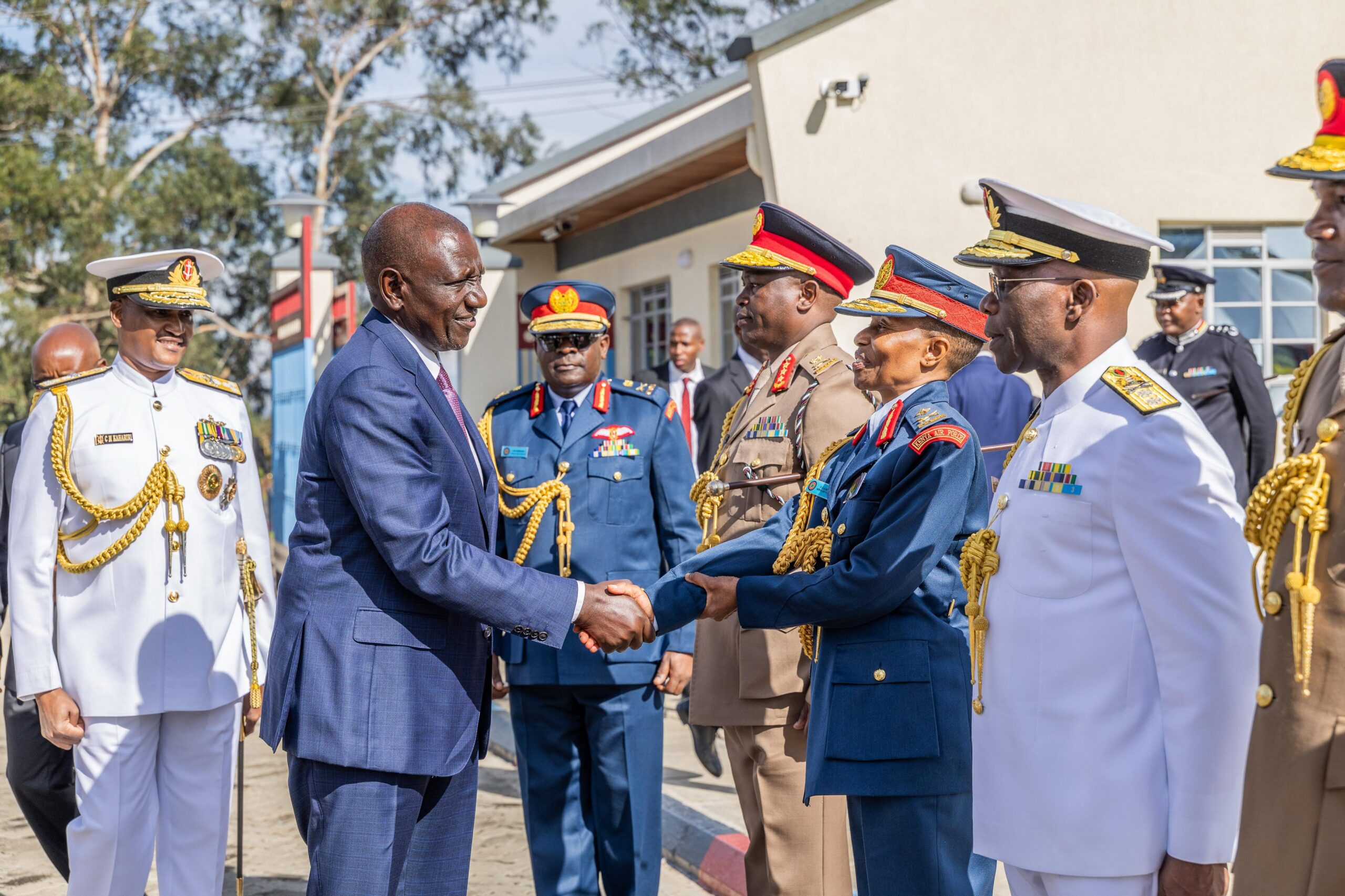 President Ruto Promotes and Appoints Top KDF Officers