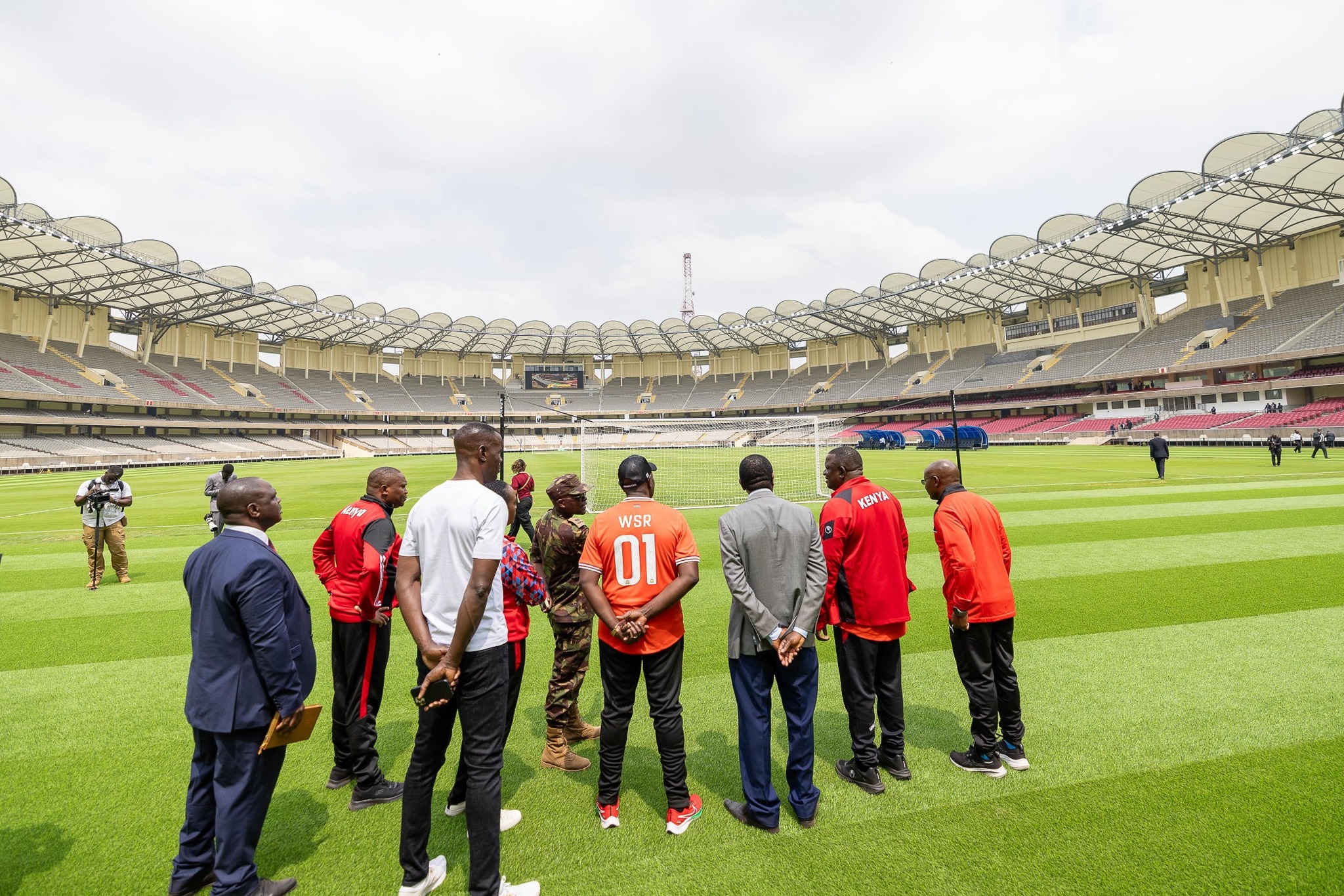 President Ruto inspects Kasarani Stadium ahead of next month's 2024 CHAN - TV47 Digital