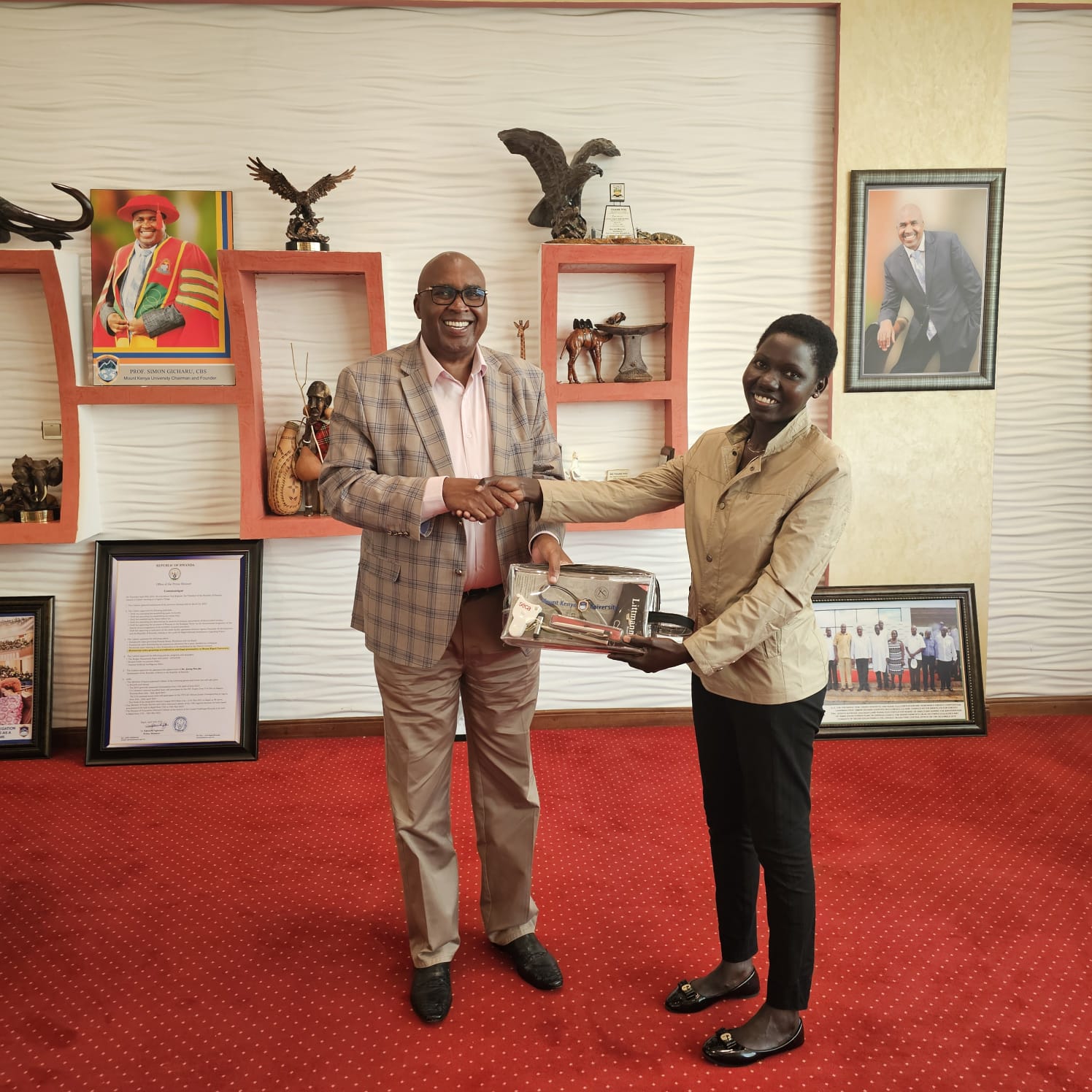 The posho mill ‘A-student’: Milly Nafula receives upkeep, learning equipment, and study ...