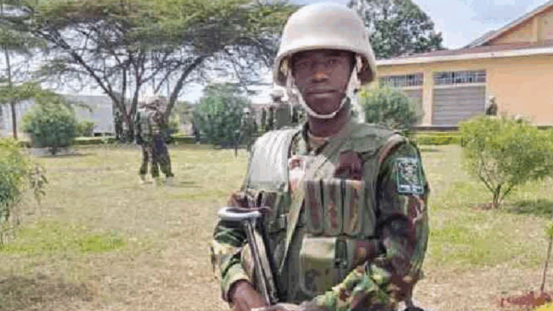 Kenyan police officer Benedict Kabiru died 6 months ago while in Haiti ...