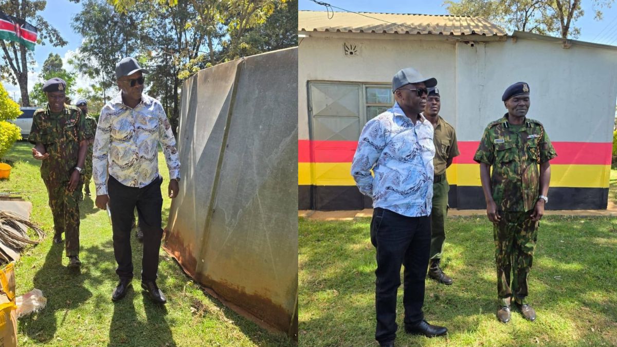 DIG Eliud Lagat opens new Lemok Police Post along Uasin Gishu–Nandi border - TV47 Digital