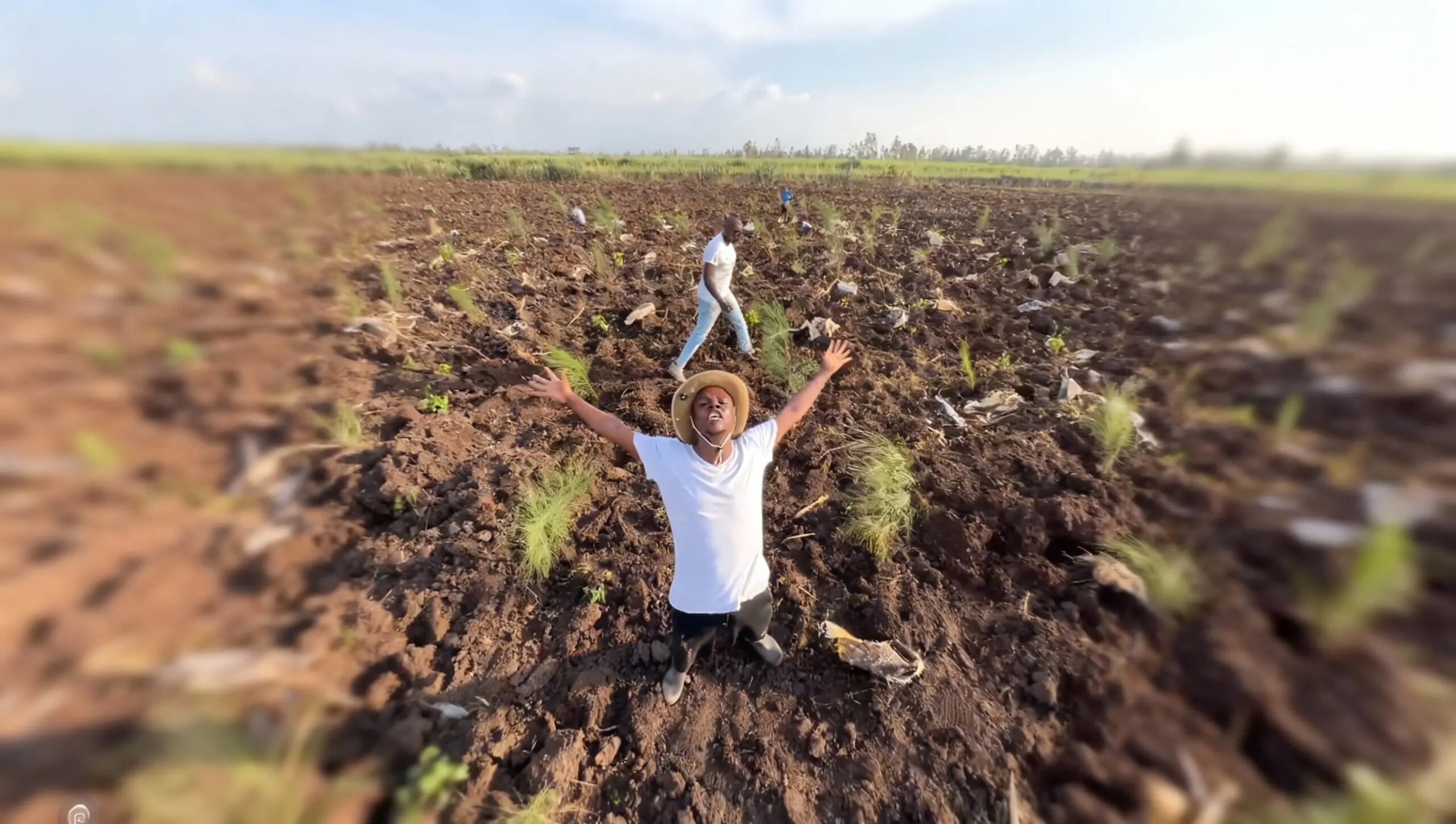 Crazy Kennar plants 2,000 trees in one day, turning environmental ...