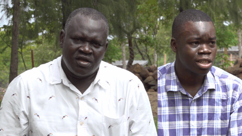 Joy as 50-year-old man scores D+ as his second-born son scores B- in ...